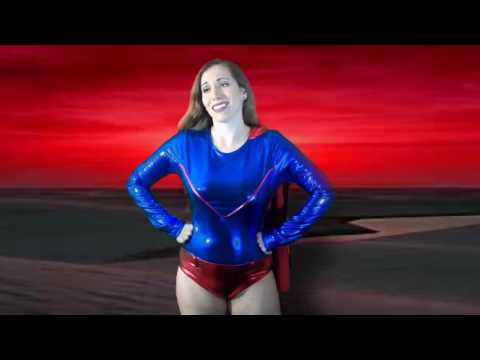 Ray Blast turns Super Samantha into a bimbo