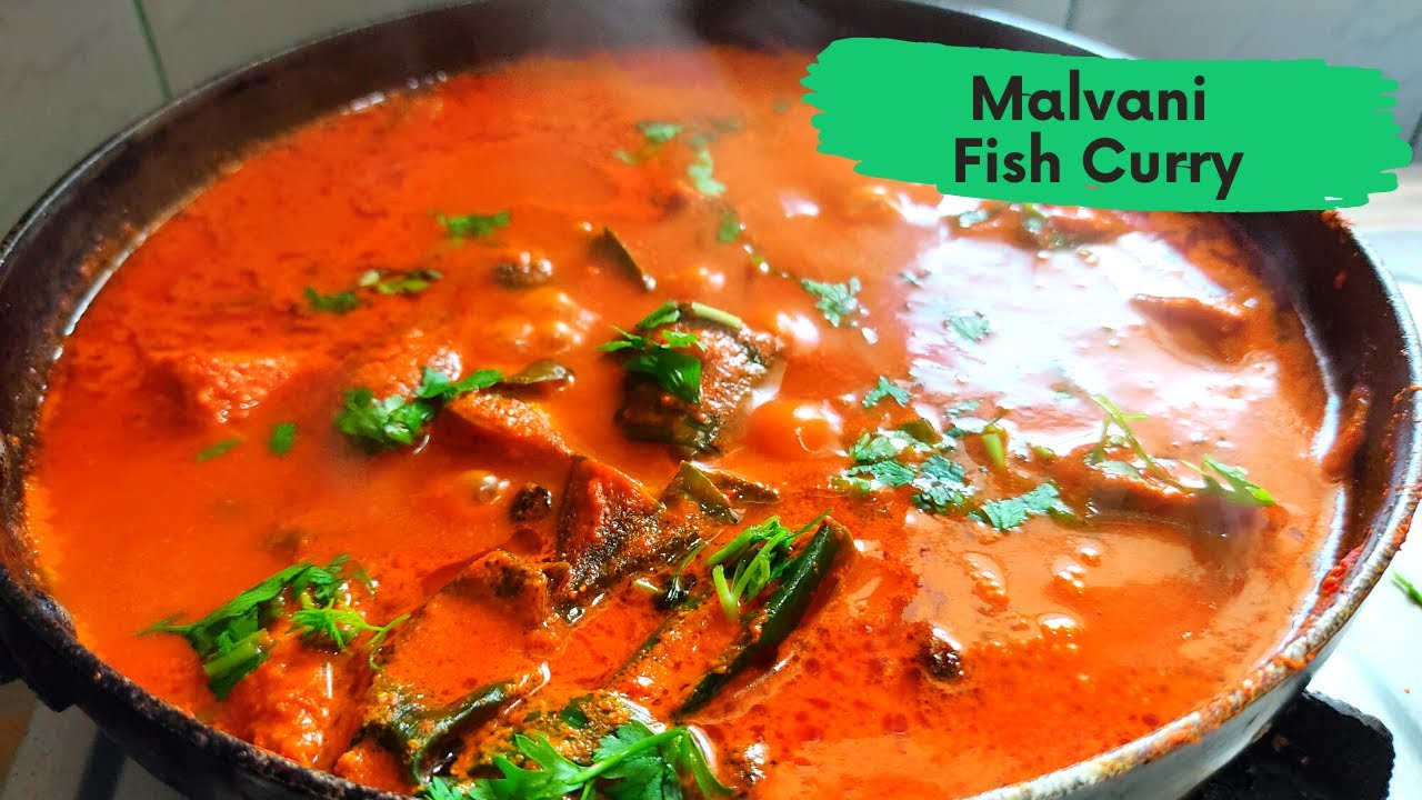 Malvani Fish Curry (तिख्ला ) I Halwa Curry (Black Pomfret) I Red Fish ...