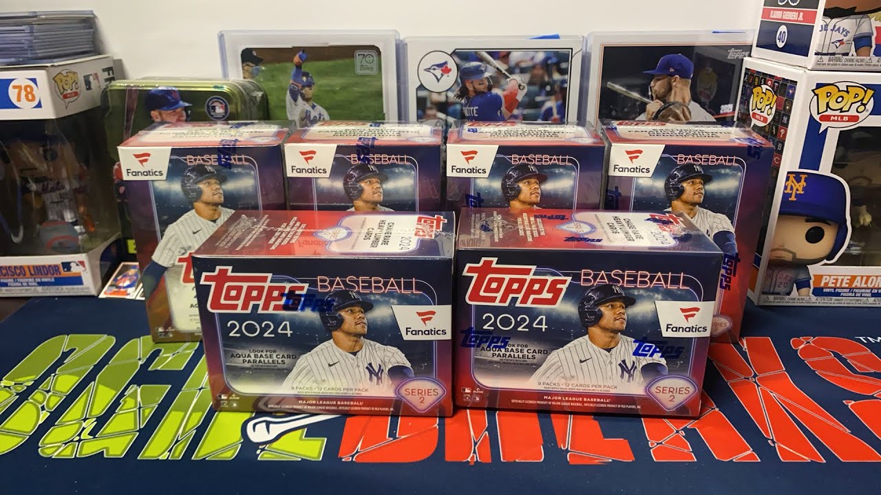 Baseball Break 287! 6 Fanatics Exclusive Blaster Boxes Of 2024 Topps ...
