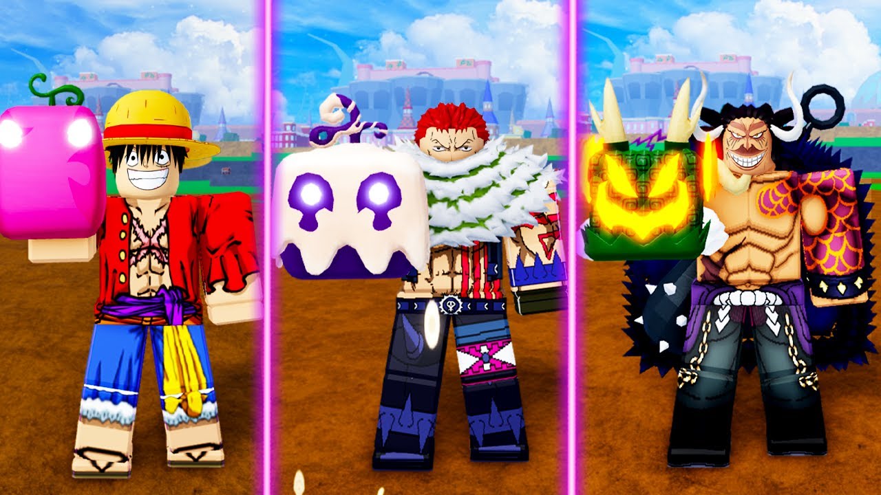 Beating Blox Fruits But I'm Anime Characters.. - YouTube