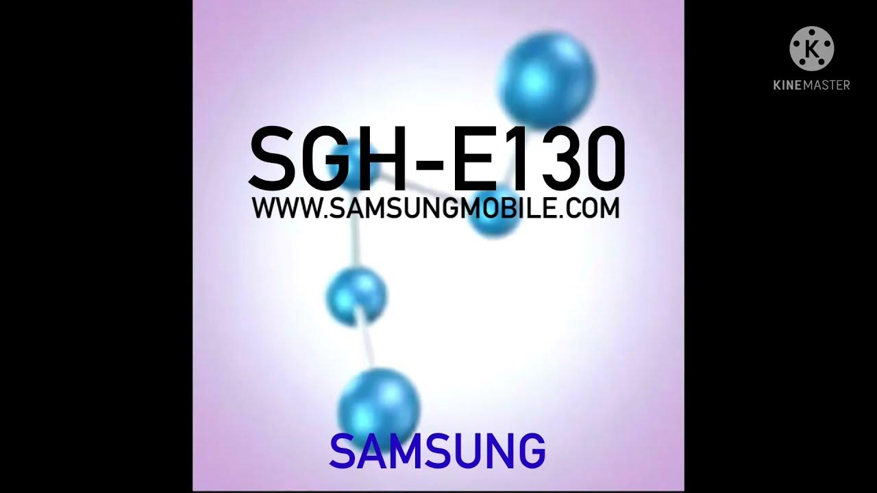 Samsung SGH-E130 Startup and Shutdown Animations - YouTube
