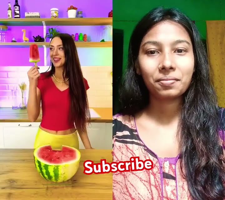 MY KIDE ONLY EATS SWEET! Let's make healthy ice cream from watermelon #ytviral #shorts - YouTube