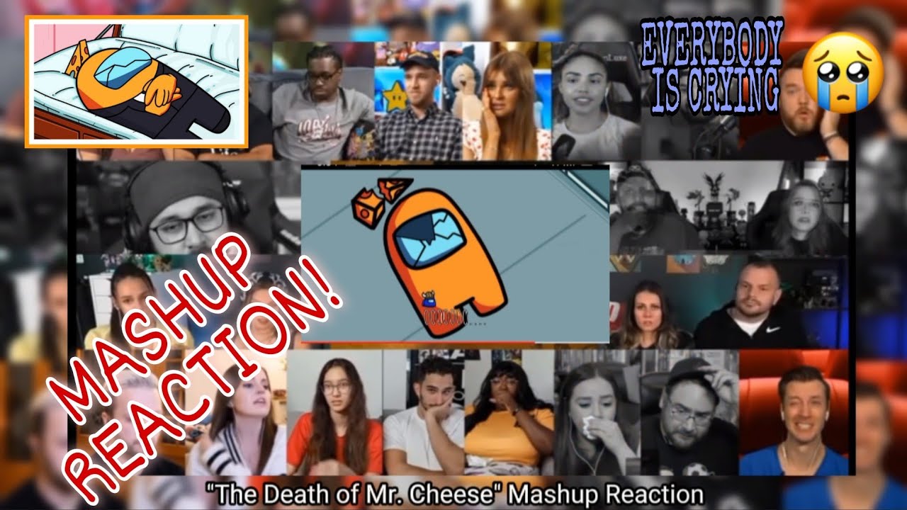Literally everybody is crying! "The Death of Mr. Cheese" Among Us Song ...