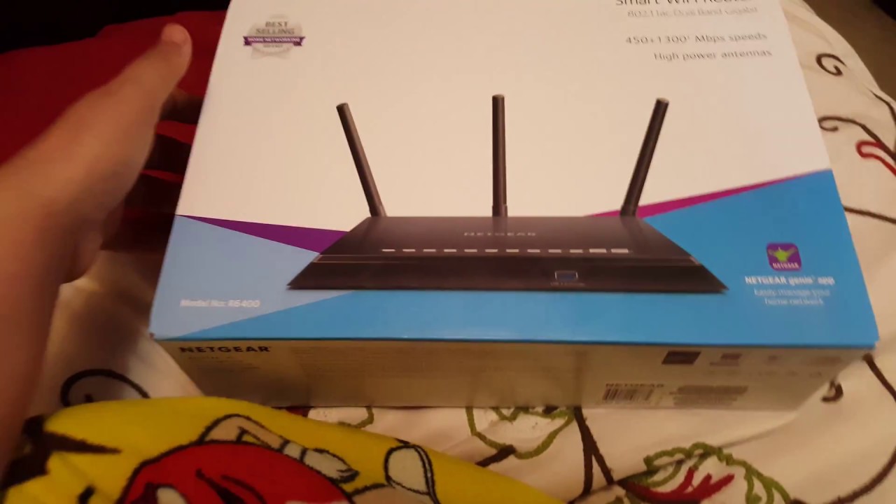 Netgear AC1750 Smart WiFi Router. - YouTube