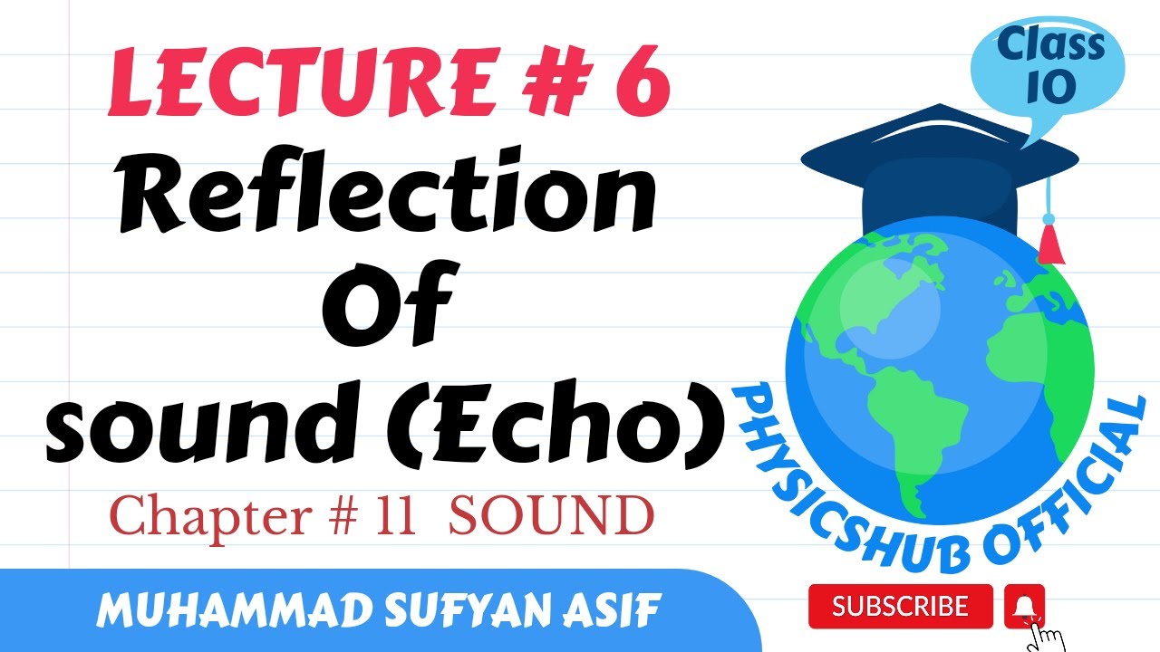 Lecture#6 | Reflection of Sound | Echo and Reverberation | Class 10 ...