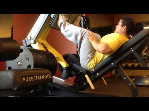 Testing the Techno Gym Leg Press (28 plates)