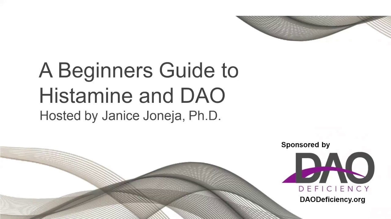 A Beginners Guide To Histamine and DAO - YouTube