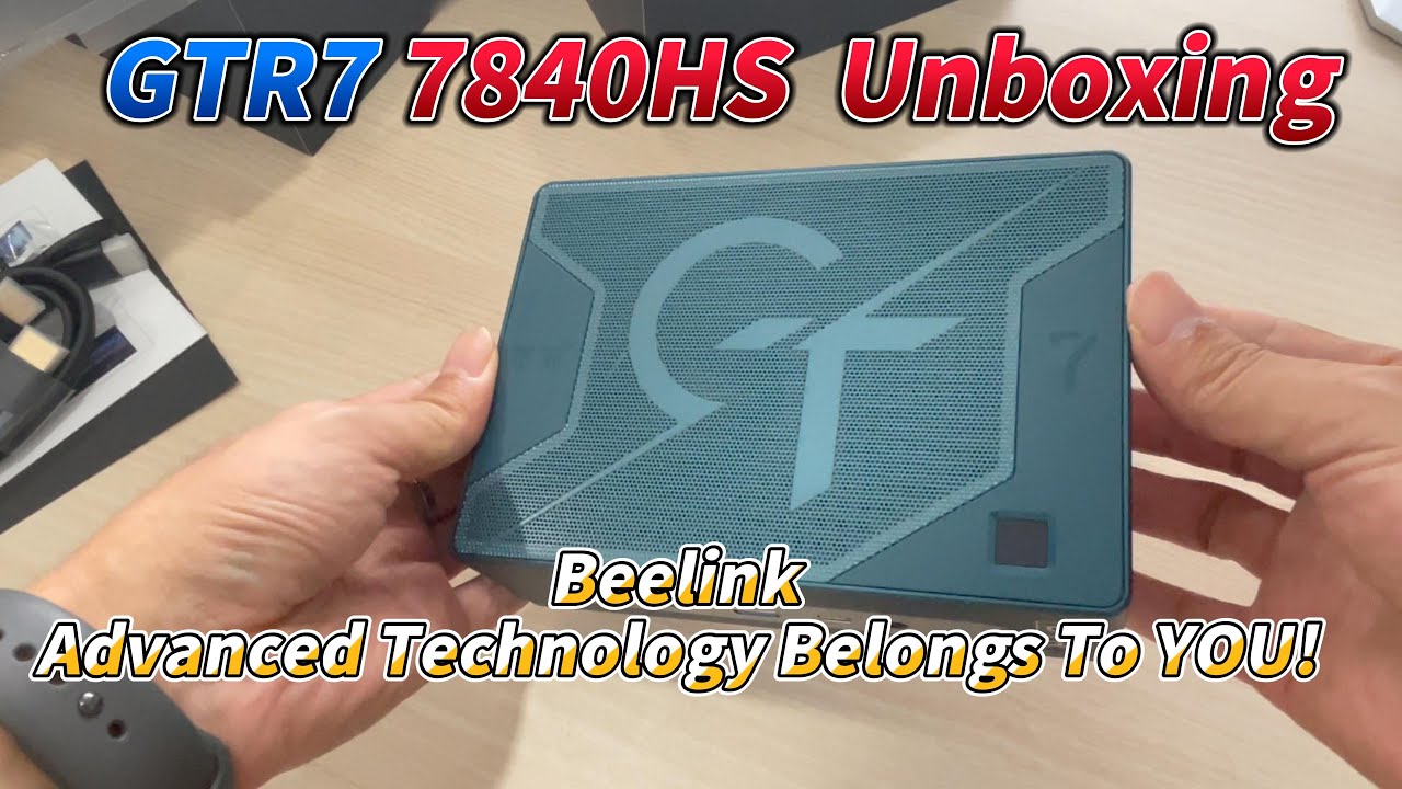 Beelink GTR7 GTR7 PRO Mini PC AMD Ryzen 9 7940HS Ryzen 7 7840HS RDNA 3 ...
