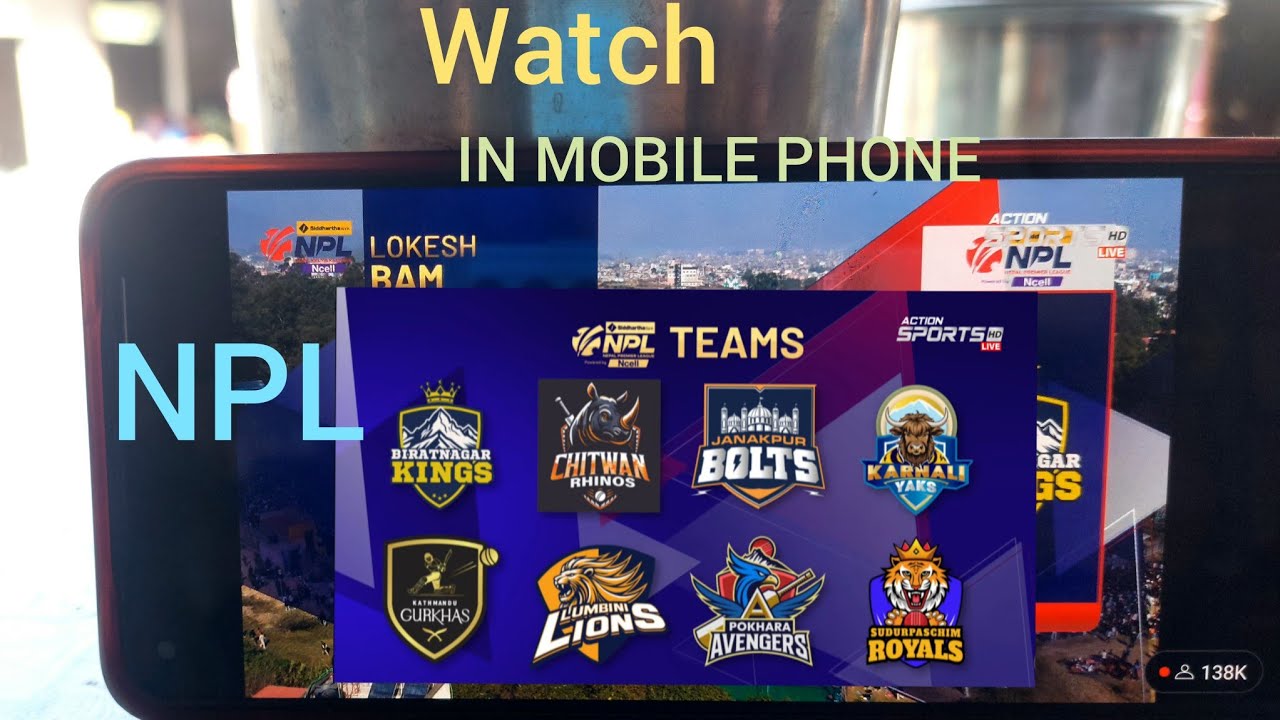 How to watch NPL 2024 in mobile phone - YouTube