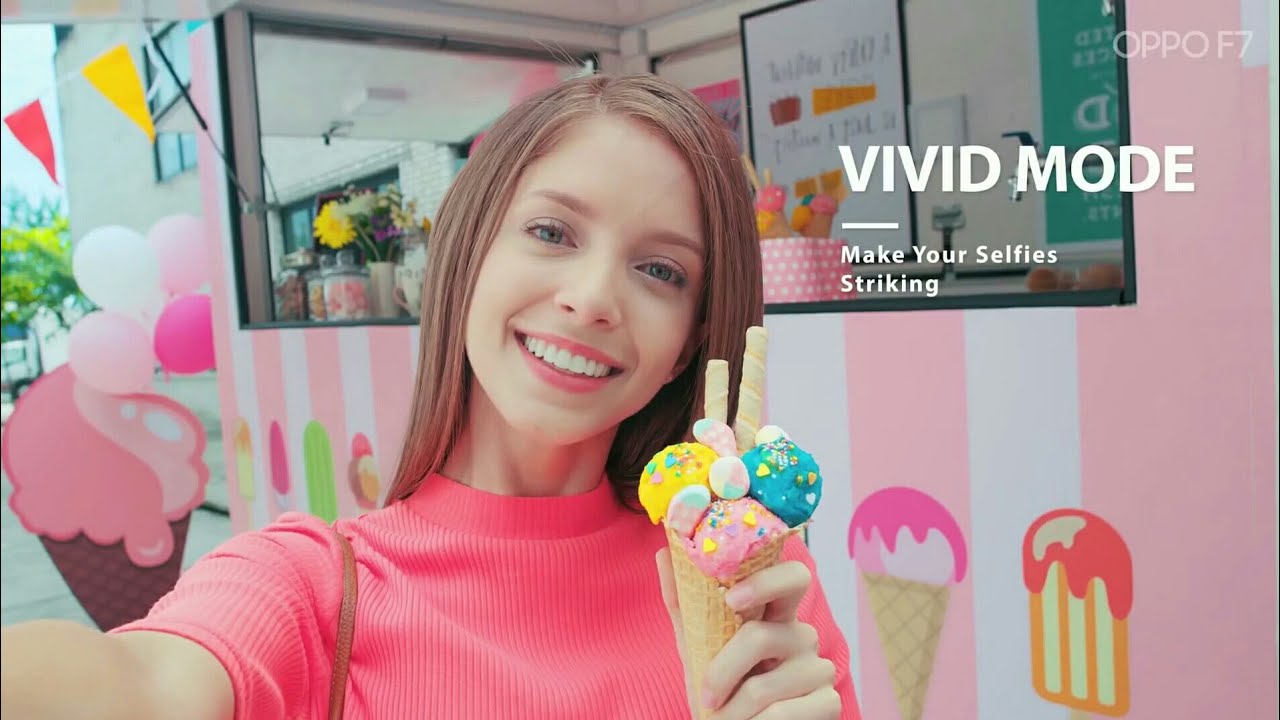 Oppo A7 Camera Super Vivid Mode and AI Beauty Mode - YouTube