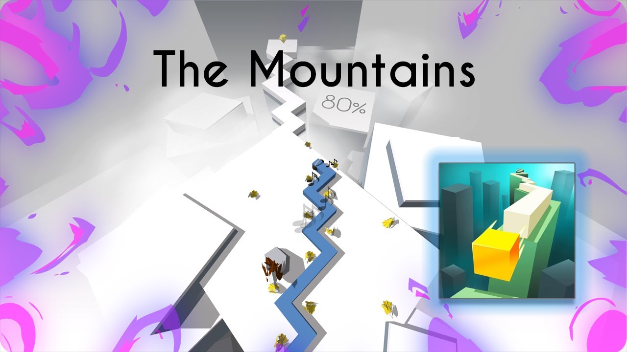 Dancing Line Community Edition - The Mountains (iOS Port) - YouTube