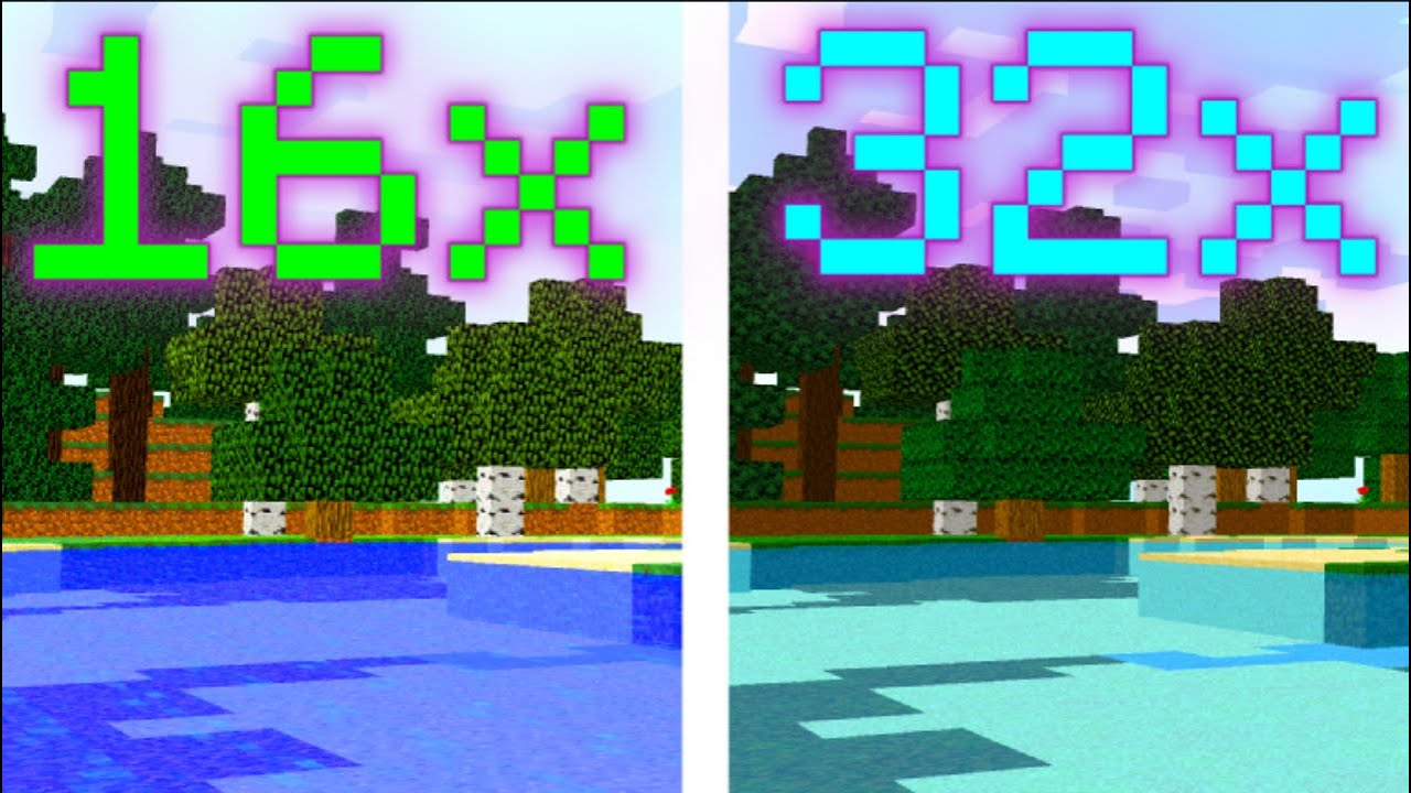 Minecraft, But With DIFFERENT Resolutions. - YouTube