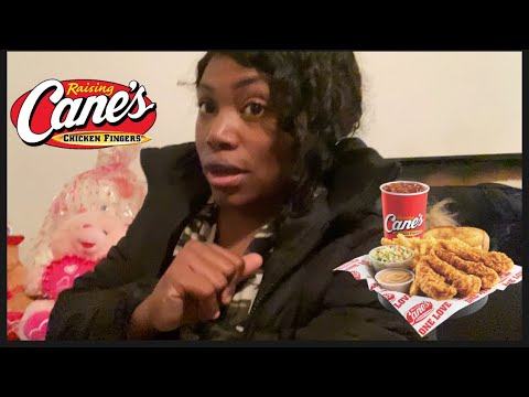 TRYING RASING CANES FOR THE FIRST TIME - YouTube