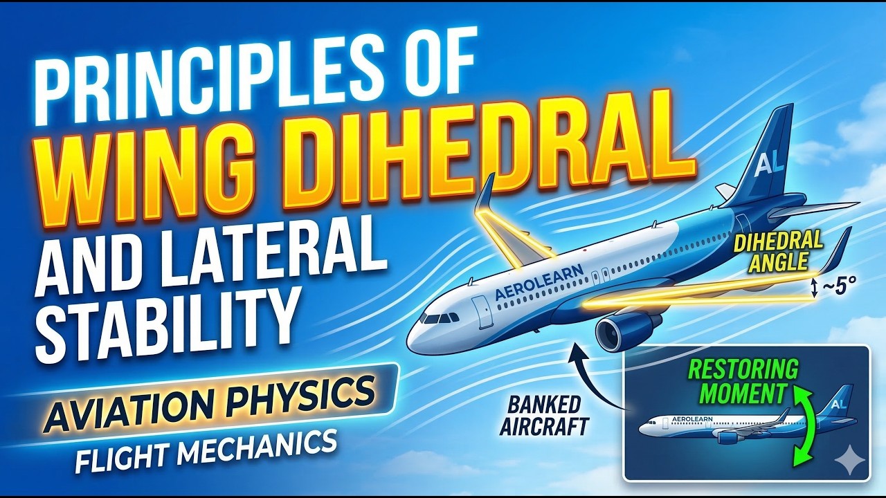 Principles of Wing Dihedral and Lateral Stability - YouTube
