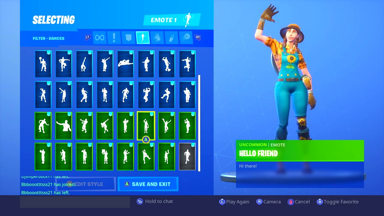 *NEW* SUNFLOWER SKIN SHOWCASE WITH ALL OF MY EMOTES! - (FORTNITE SEASON ...