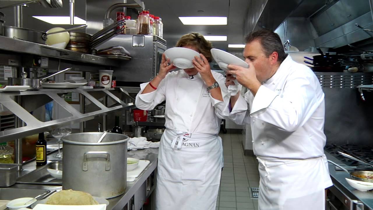Chabrot with Chef Ed Brown and Ariane Daguin - YouTube