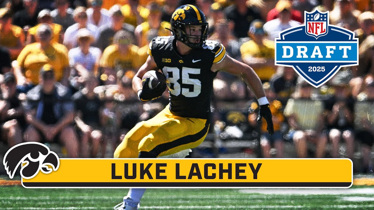 Luke Lachey draft: Texans pick Iowa TE in NFL draft seventh round