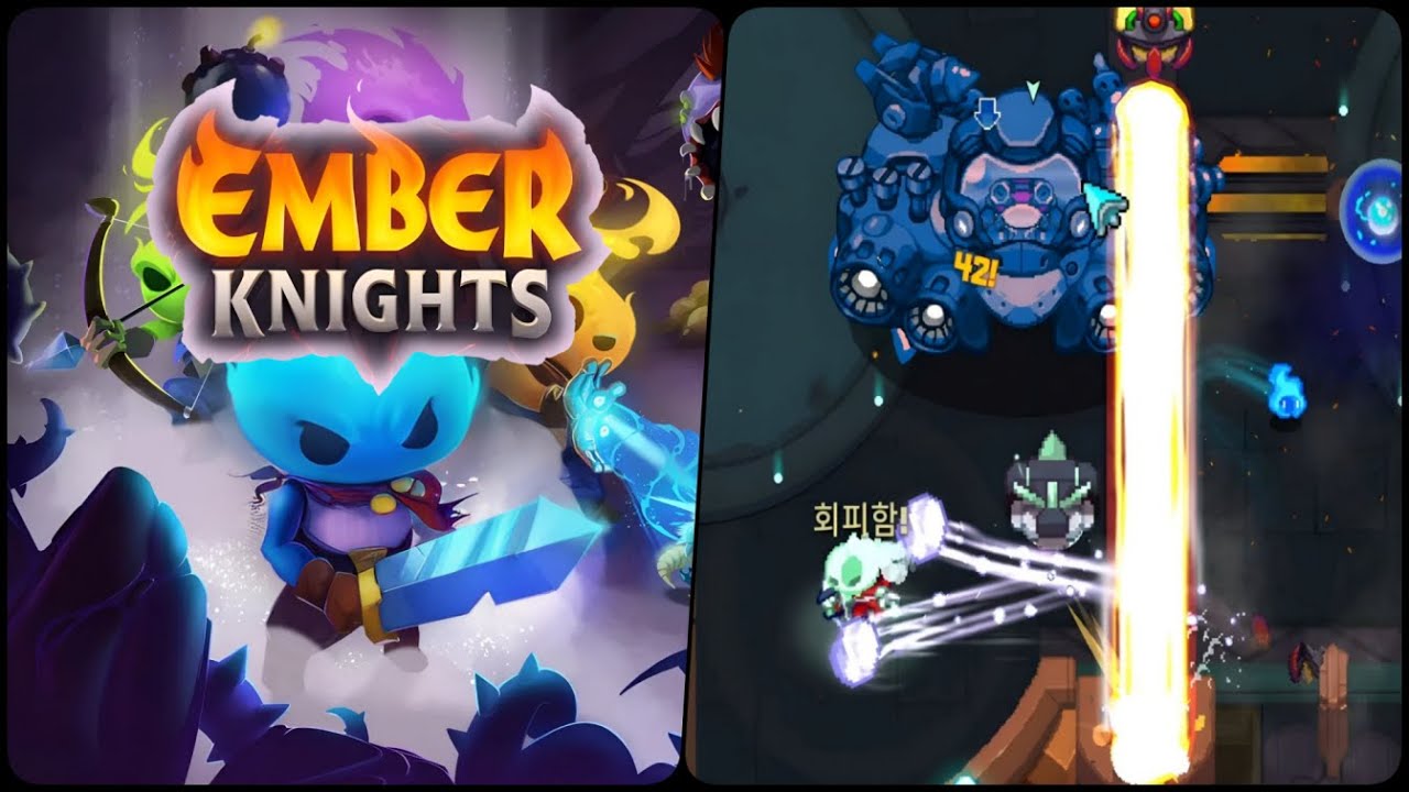 [엠버나이츠] 이번엔 활쟁이로 간다! 하면 할수록 재미있는 시간 순삭 꿀잼 로그라이크! (Ember Knights) - YouTube