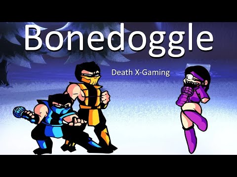 Friday Night Funkin' - Bonedoggle But It's Scorpion And Sub Zero Vs Mileena (My Cover) FNF MODS