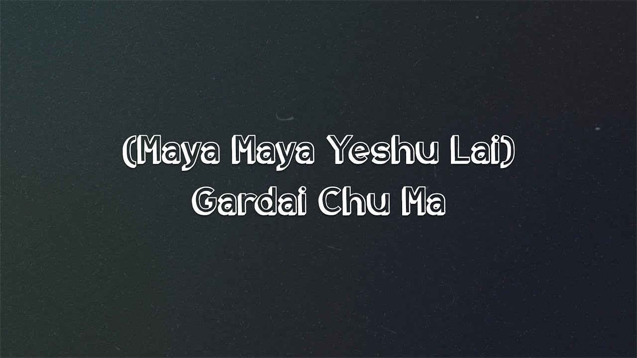 Nepali Christian( Lyric ) Song Of Maya Maya Yeshu Lai ( Samir Diyali ...