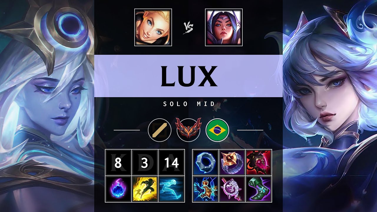 Lux Mid vs Irelia: Rampage - BR Grandmaster Patch 25.S1.1 - YouTube