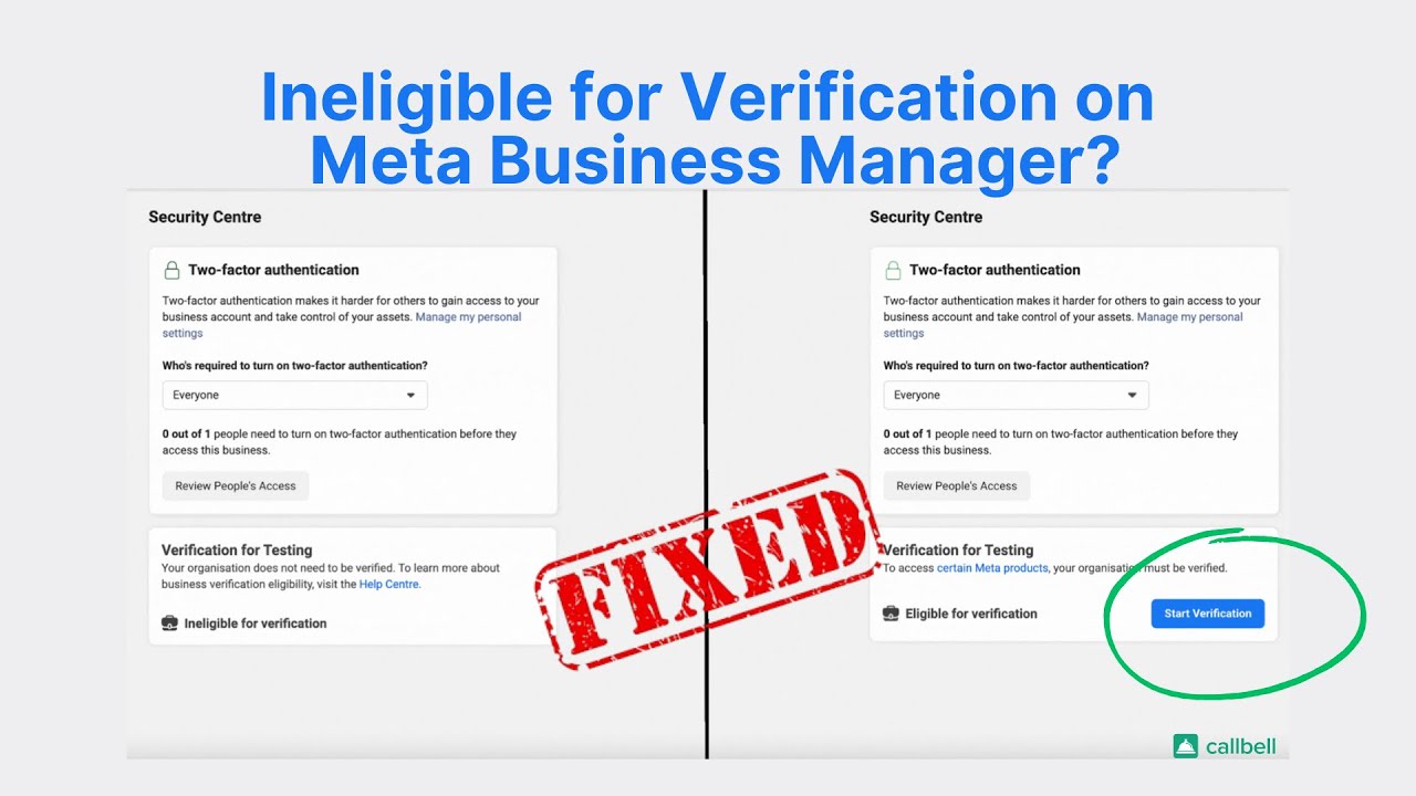 How to Resolve “Not Eligible for Verification” When Verifying Your Meta ...