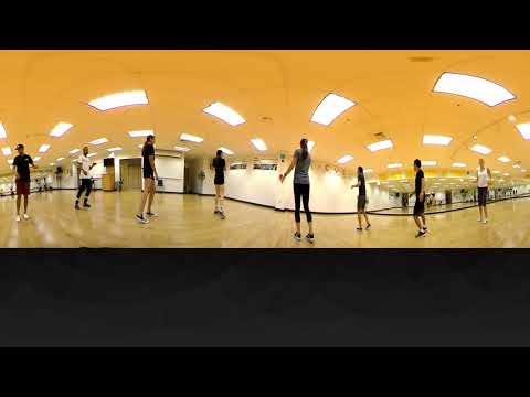 4 Wall Dance - Example 360 Degree Video - YouTube
