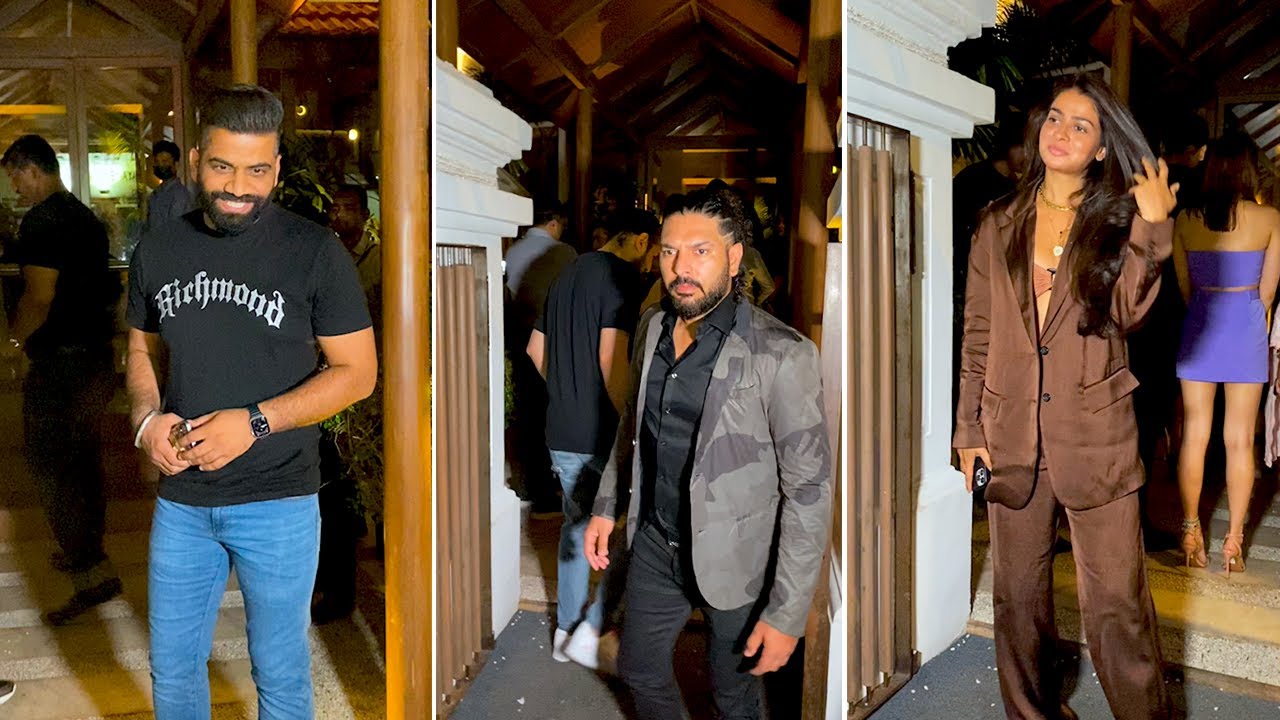 Yuvraj Singh & More Celebs Karan Johar’s Restaurant ‘Neuma’ At Colaba ...