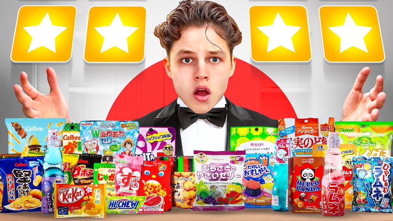 Trying EXOTIC JAPANESE SNACKS For The FIRST TIME! - YouTube