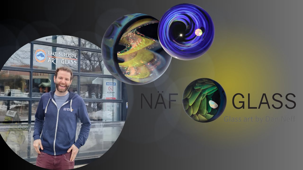 Meet Glass Artist Dan Neff - Naf Glass Spring 2023 Art Show Promo - YouTube