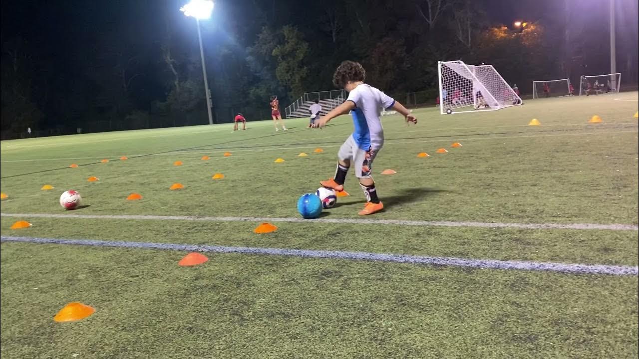 Full Small Group Intense Soccer Training Session U7, U8, U9 U10 - YouTube