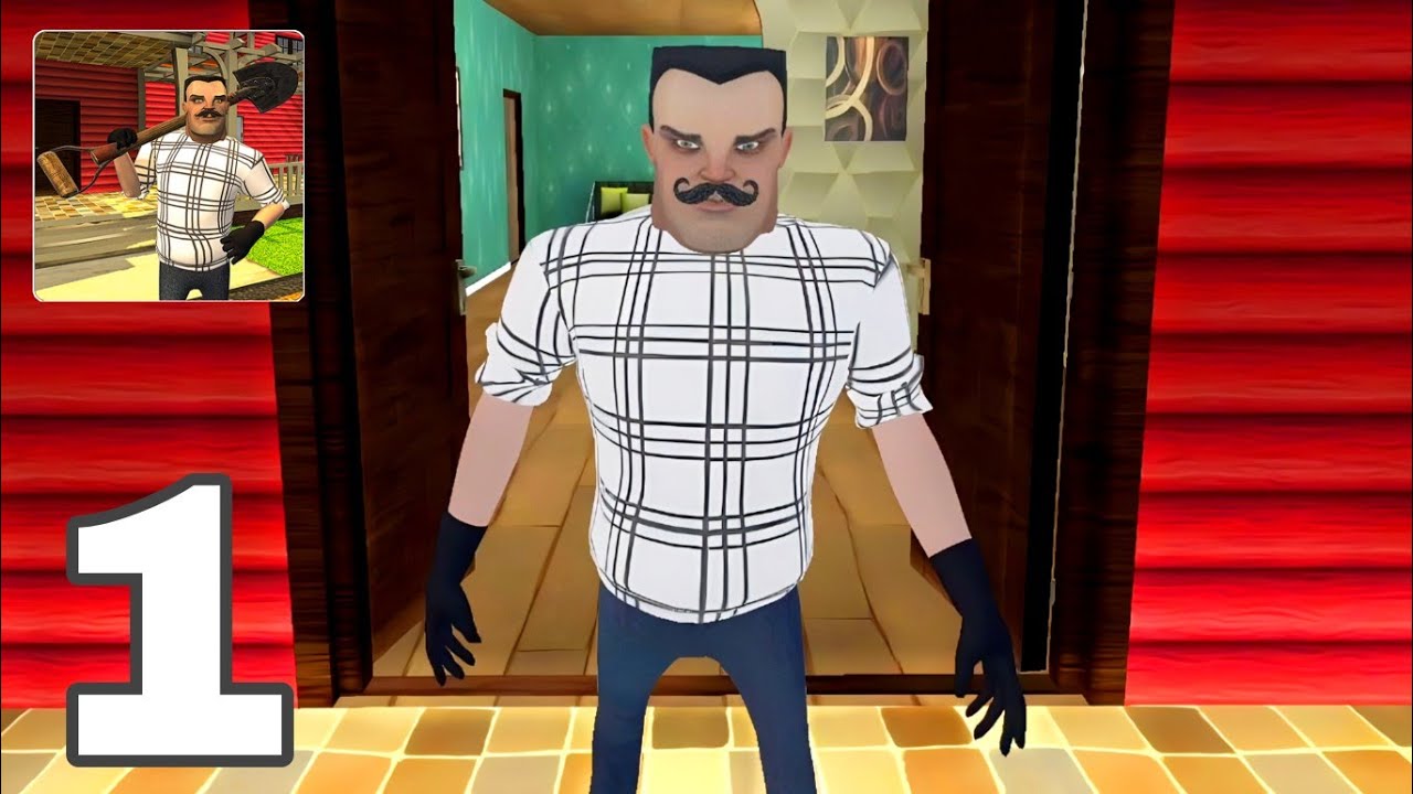 Scary Neighbor: Prank Stranger Gameplay Part 1 Full Game - YouTube