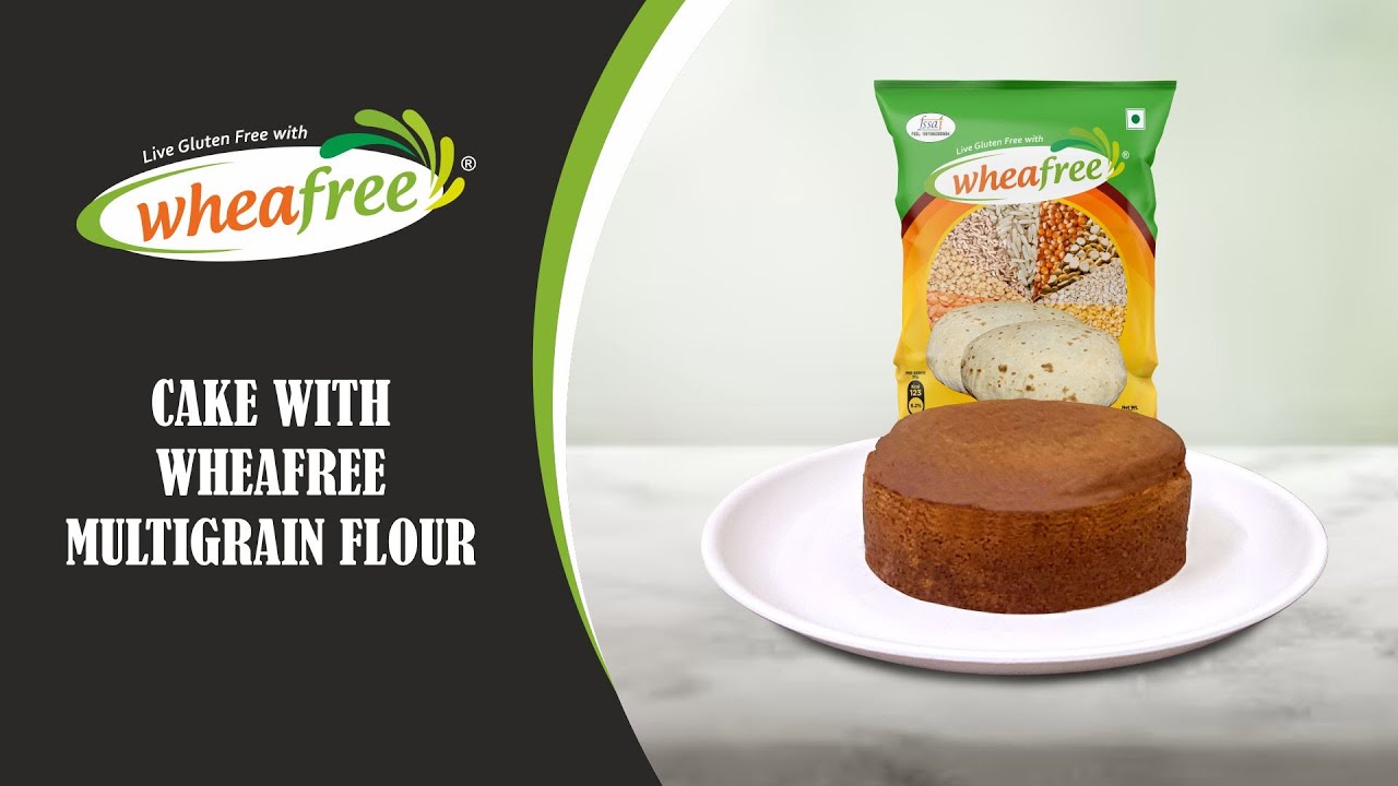 Make Eggless Cake using Wheafree Gluten Free Multigrain Flour - YouTube