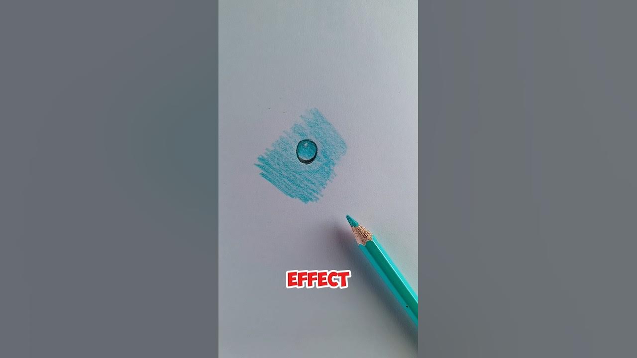 Color Drop Drawing Tutorial – Create Stunning 3D Effects #art #foryou #shorts #awesome #tutorial ...