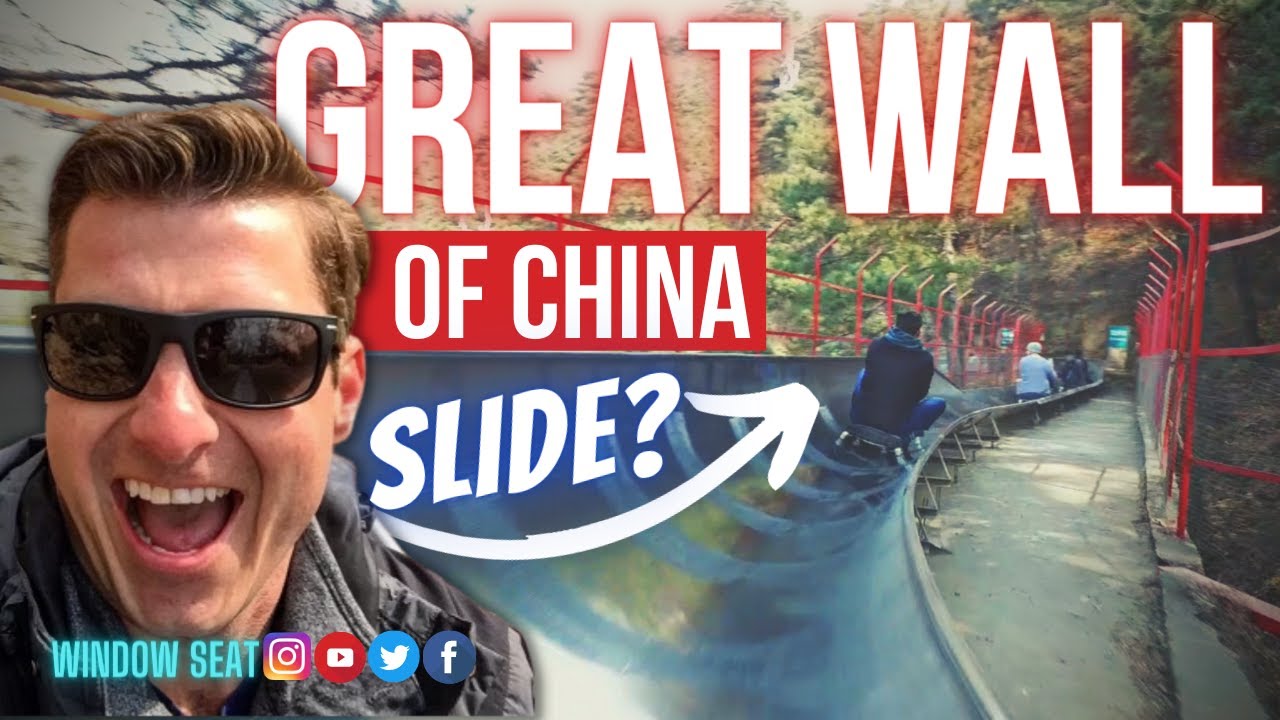 An Epic Adventure: Sliding Down the Great Wall of China! - YouTube