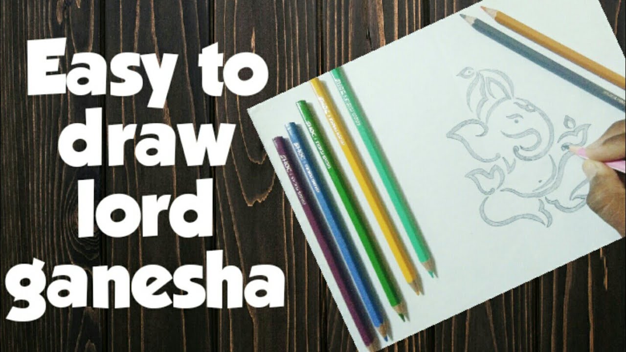 How To Draw Lord Ganesha | Jigar Drawing Art | Easily Drawing Learning ...