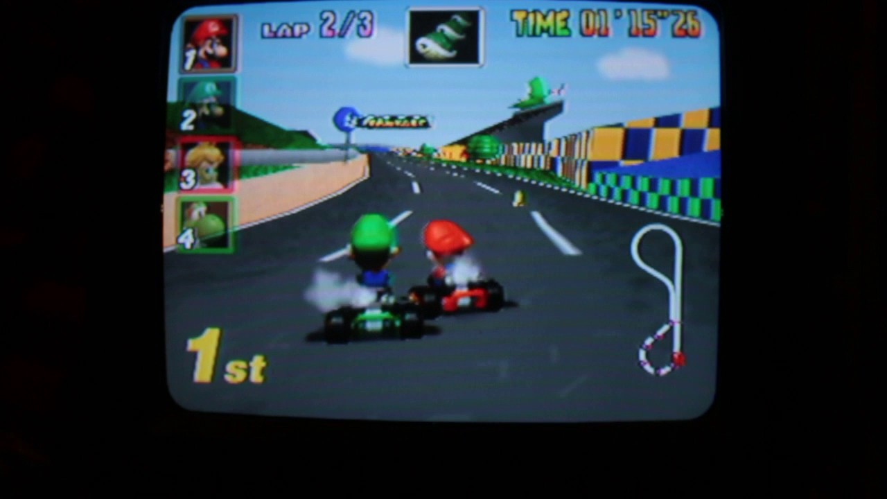 Mario Kart 64: Luigi Raceway - YouTube