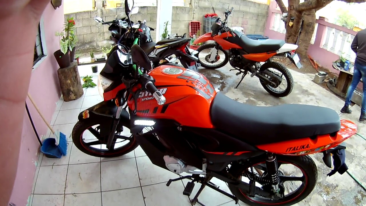 Dt 150 sport Italika - YouTube