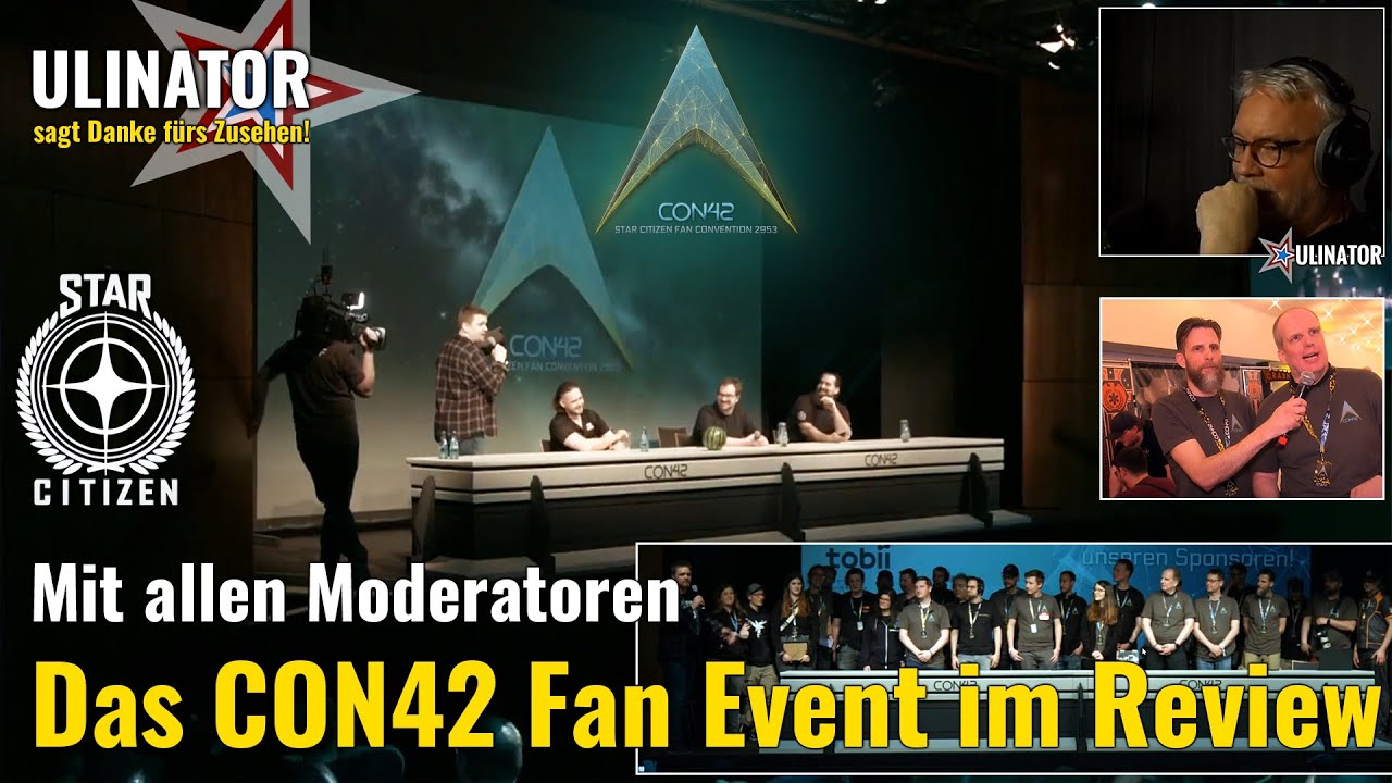 Die CON42 im Review zusammen mit allen Moderatoren - STAR CITIZEN 3.18.2 deutsch [150] - YouTube