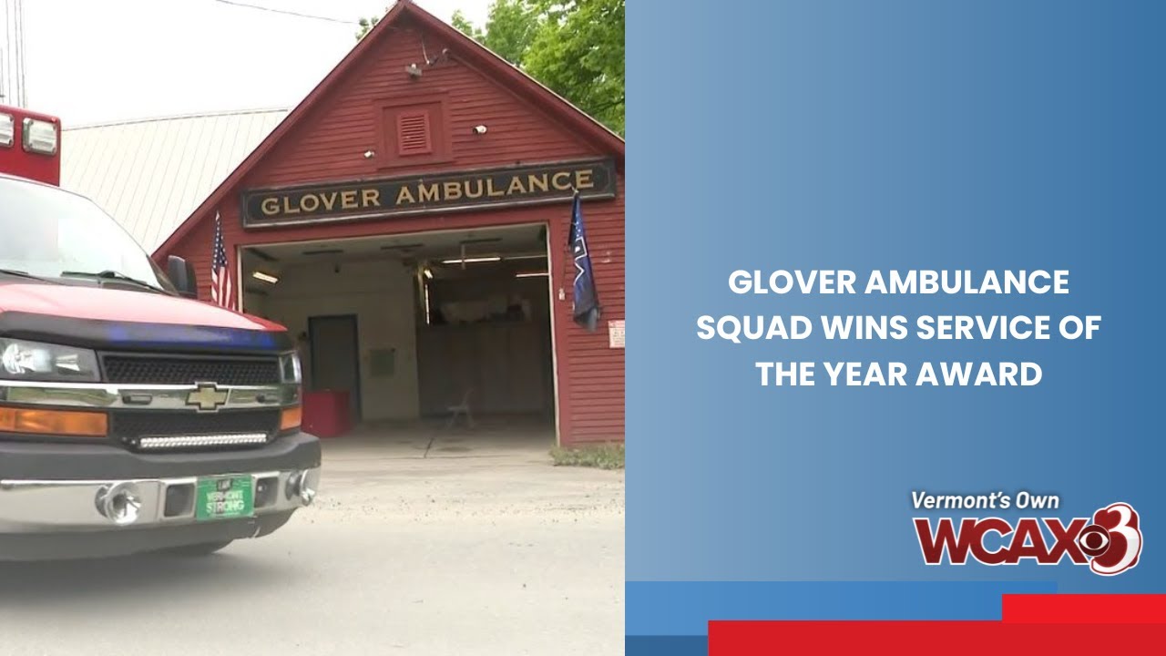 Glover Ambulance Squad wins Service of the Year award - YouTube
