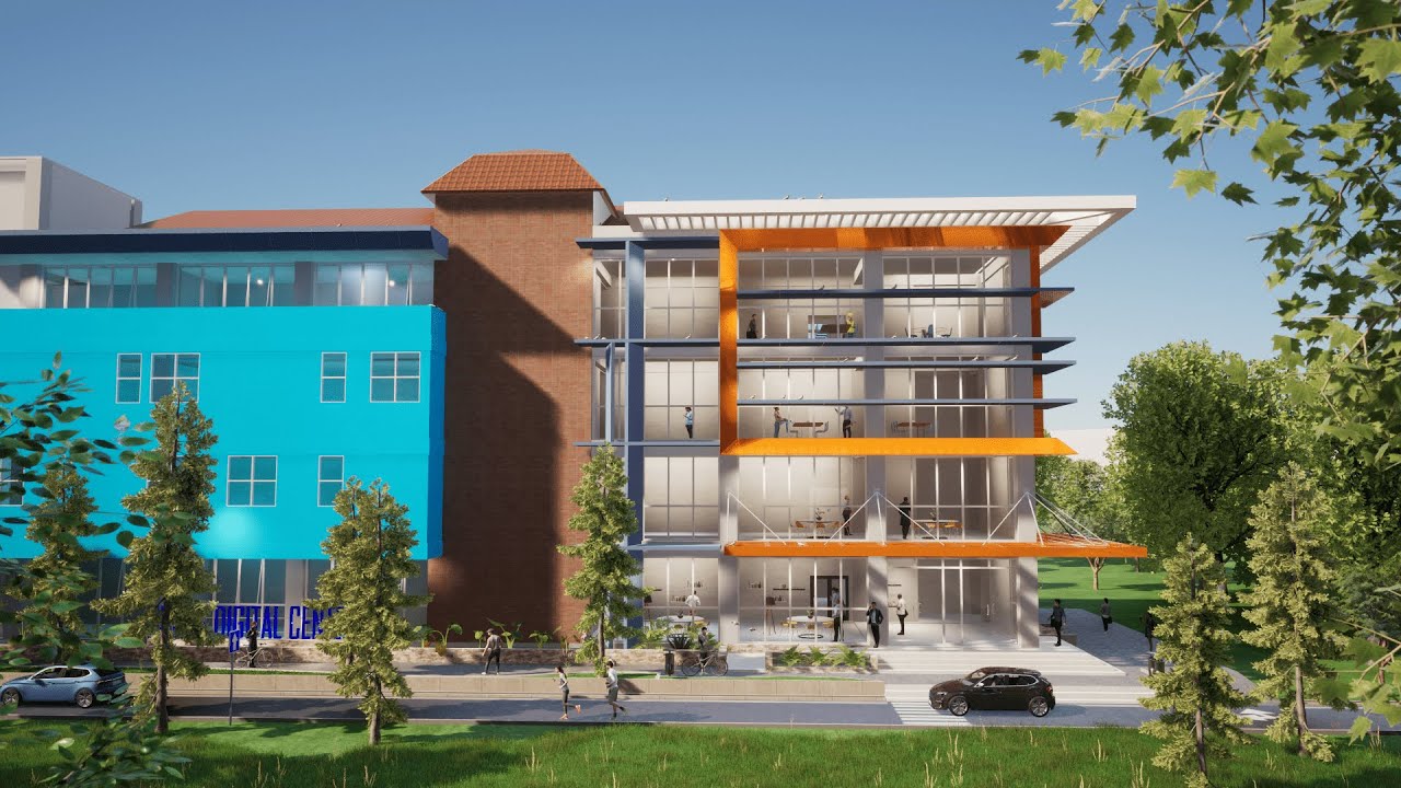 Animasi | Gedung Digital Center UNNES - YouTube