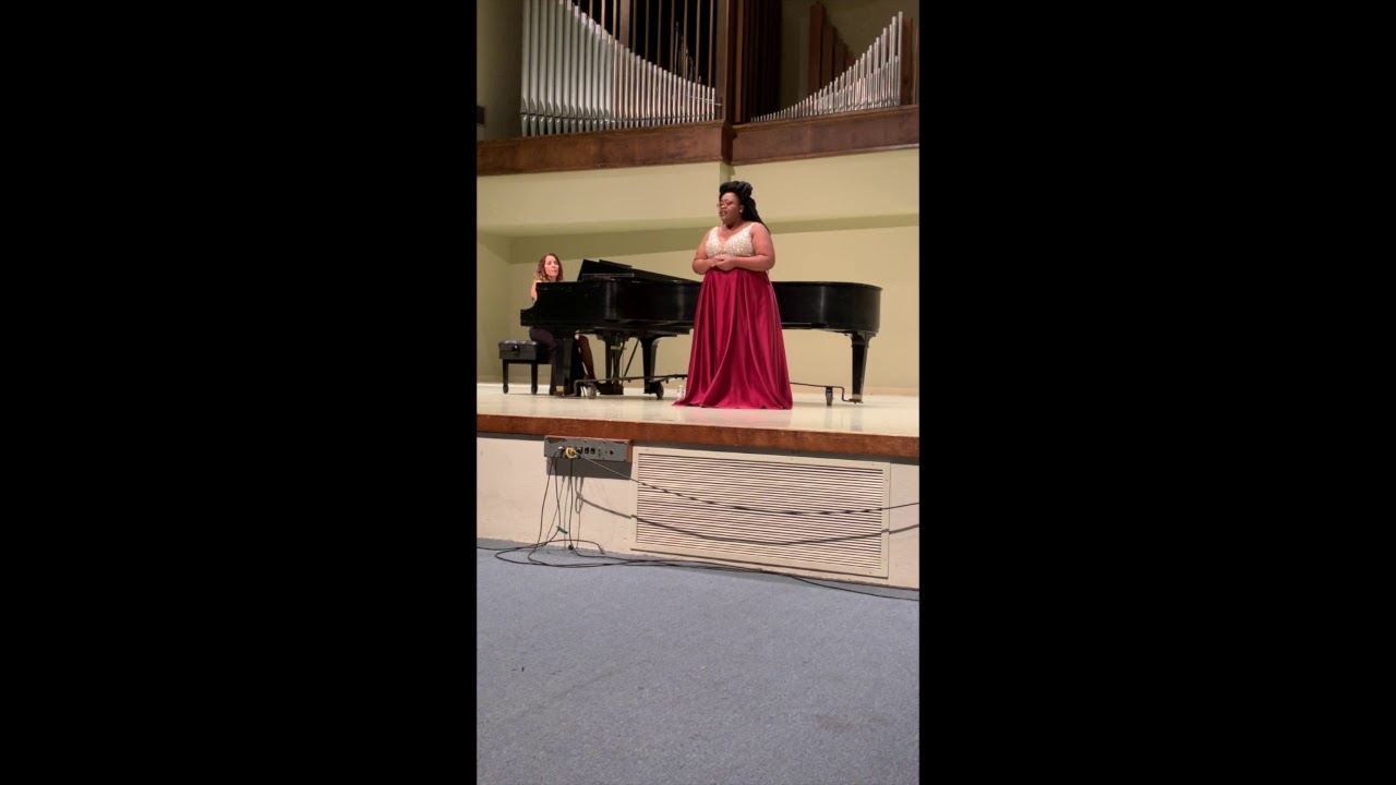 Christina Faye Allen, Senior Voice Recital - YouTube