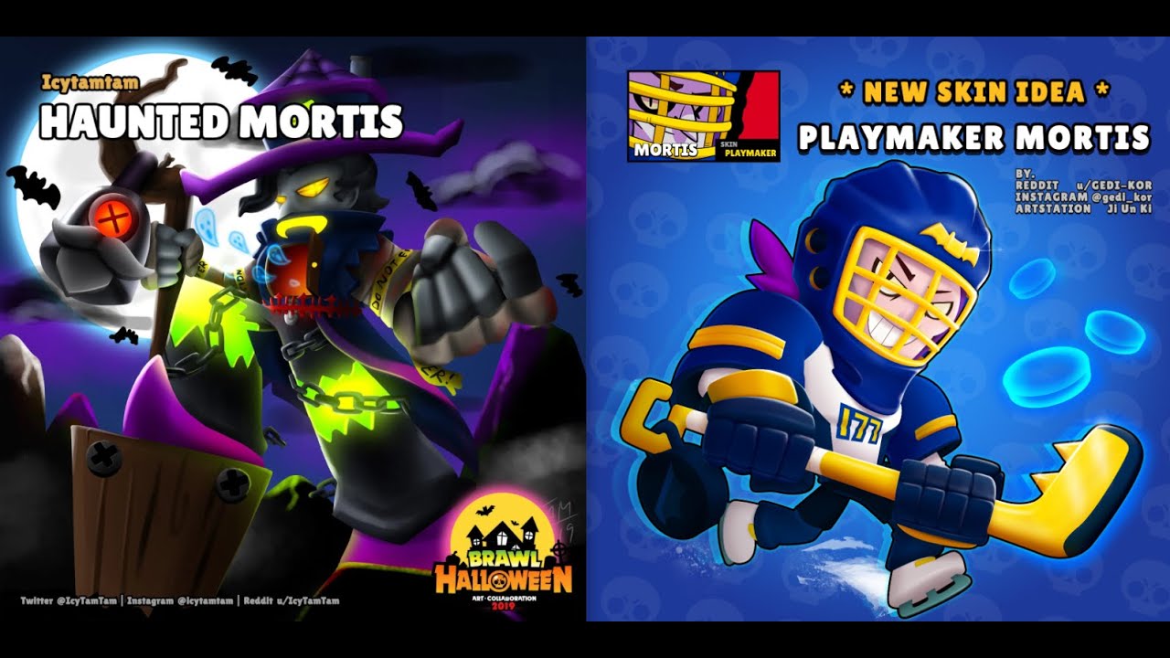 Brawl Stars - Best Mortis New Skin Ideas. - YouTube