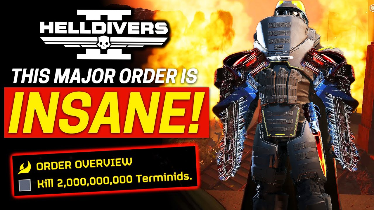 Helldivers 2 Melee Weapon?! NEW Major Order is INSANE! - YouTube