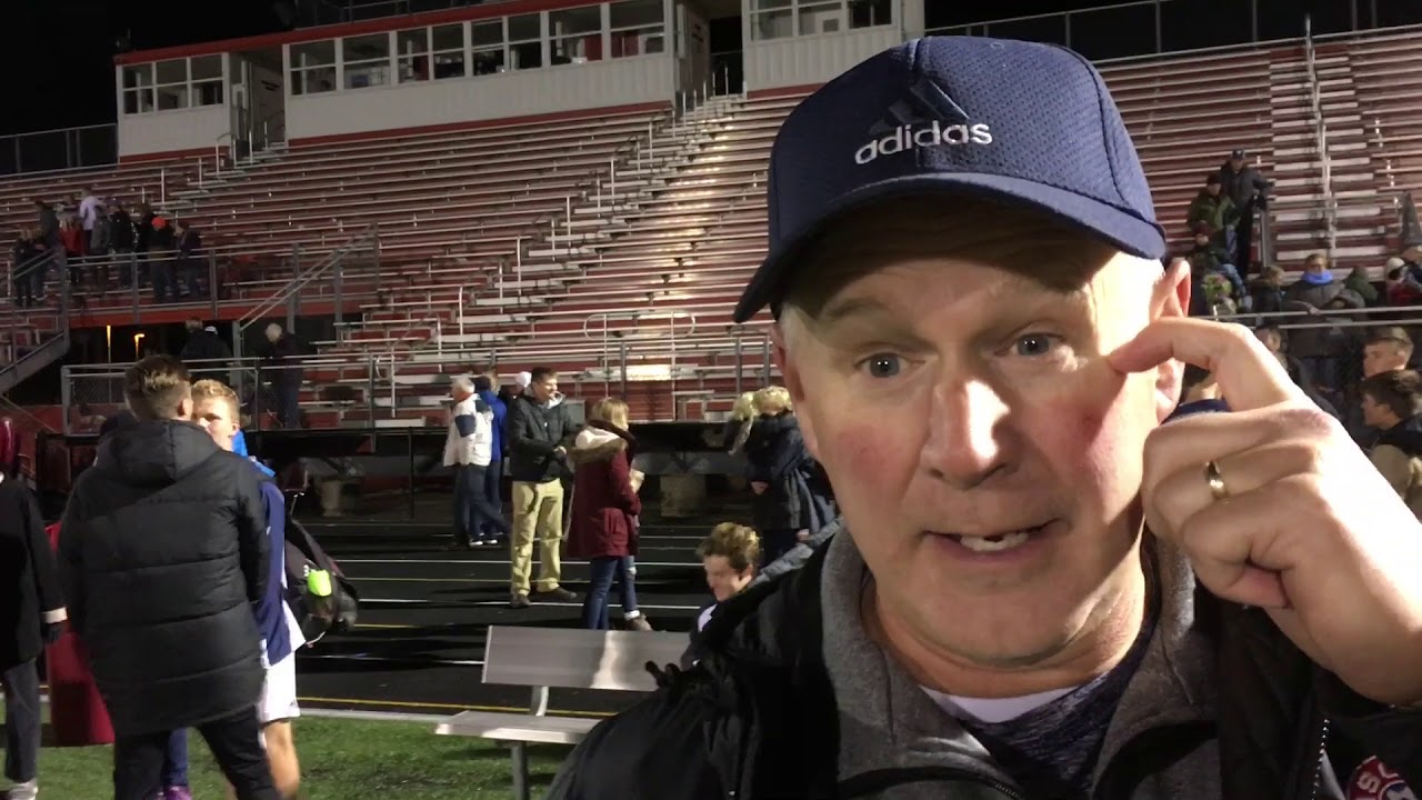 Unity Christian coach Randy Heethuis celebrates trip to finals. - YouTube