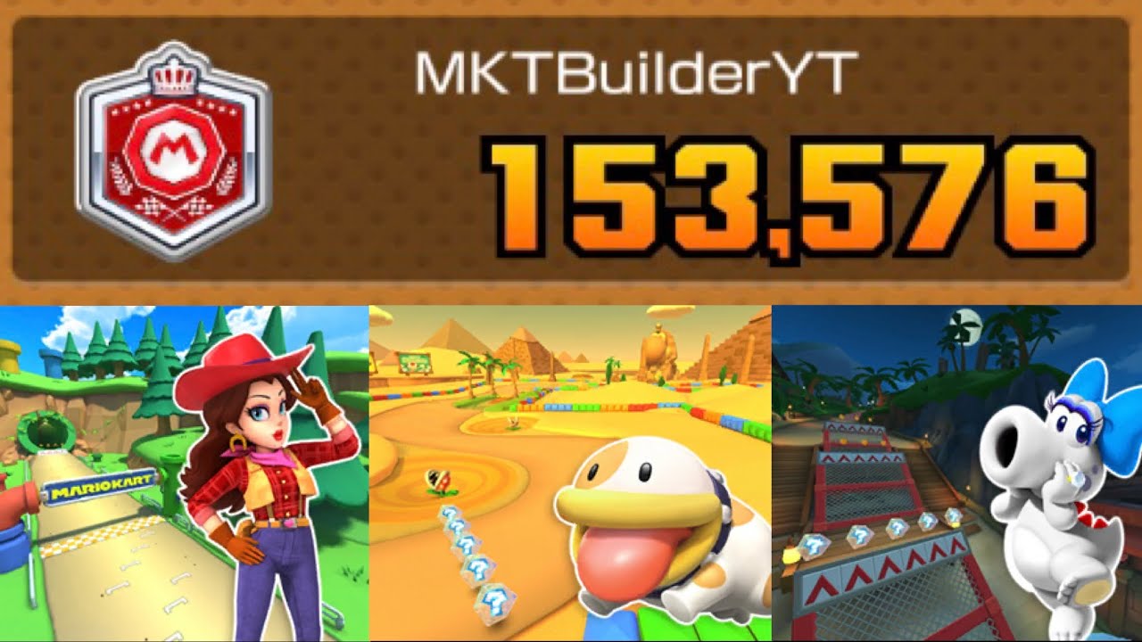 Mario Kart Tour - Pipe Tour Week 1 (154k) - YouTube