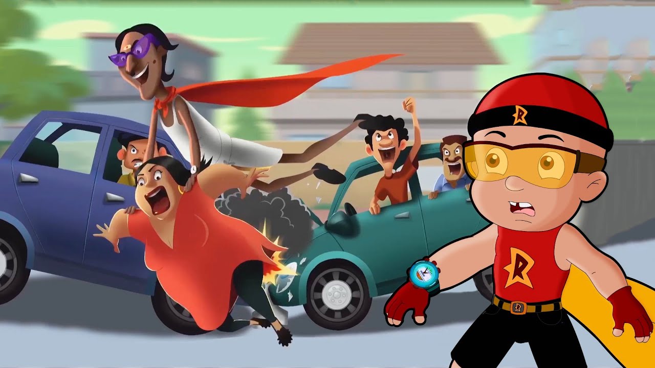 Mighty Raju - New Hero of Aryanagar | मेगा मूर्ति | Cartoons for Kids ...