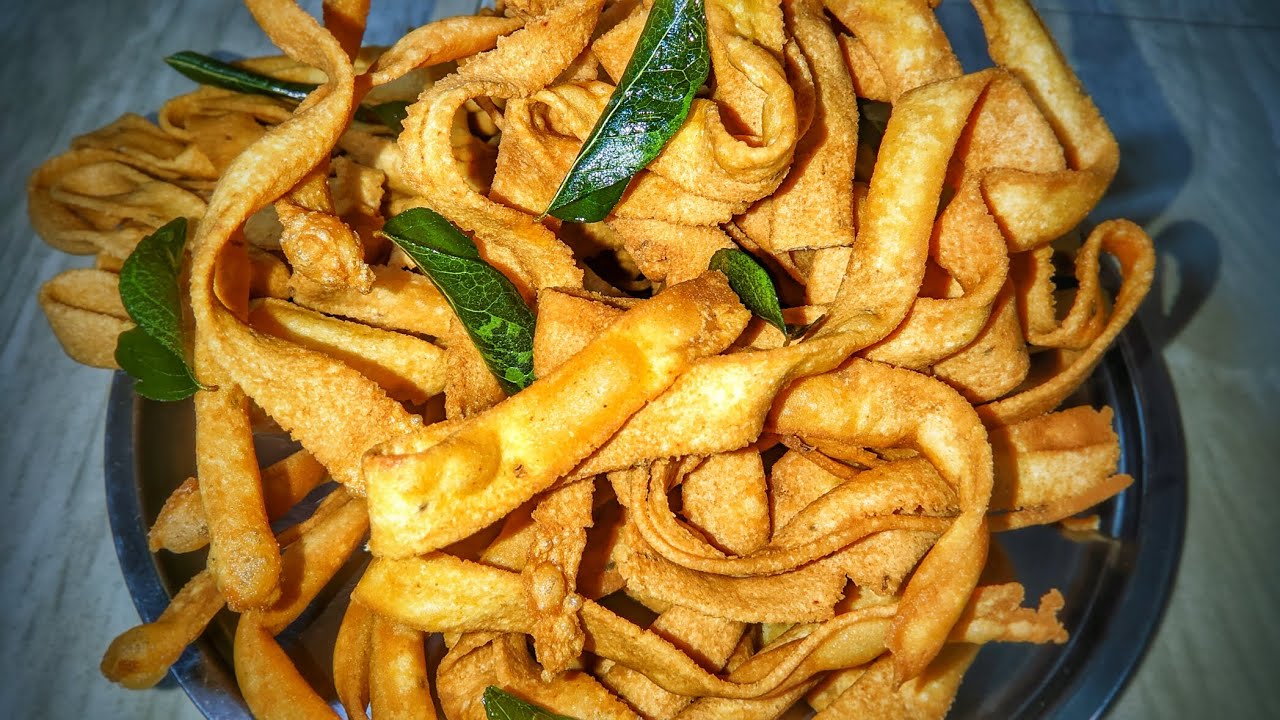 Rice flour snack kaise banaye | Diwali recipe | ribbon pakoda | - YouTube