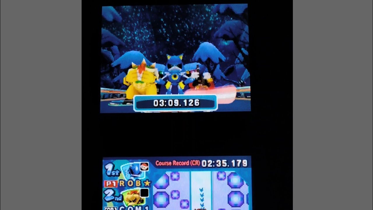 Mario and Sonic at the Olympic Winter Game DS - Extreme Snowboarding ...