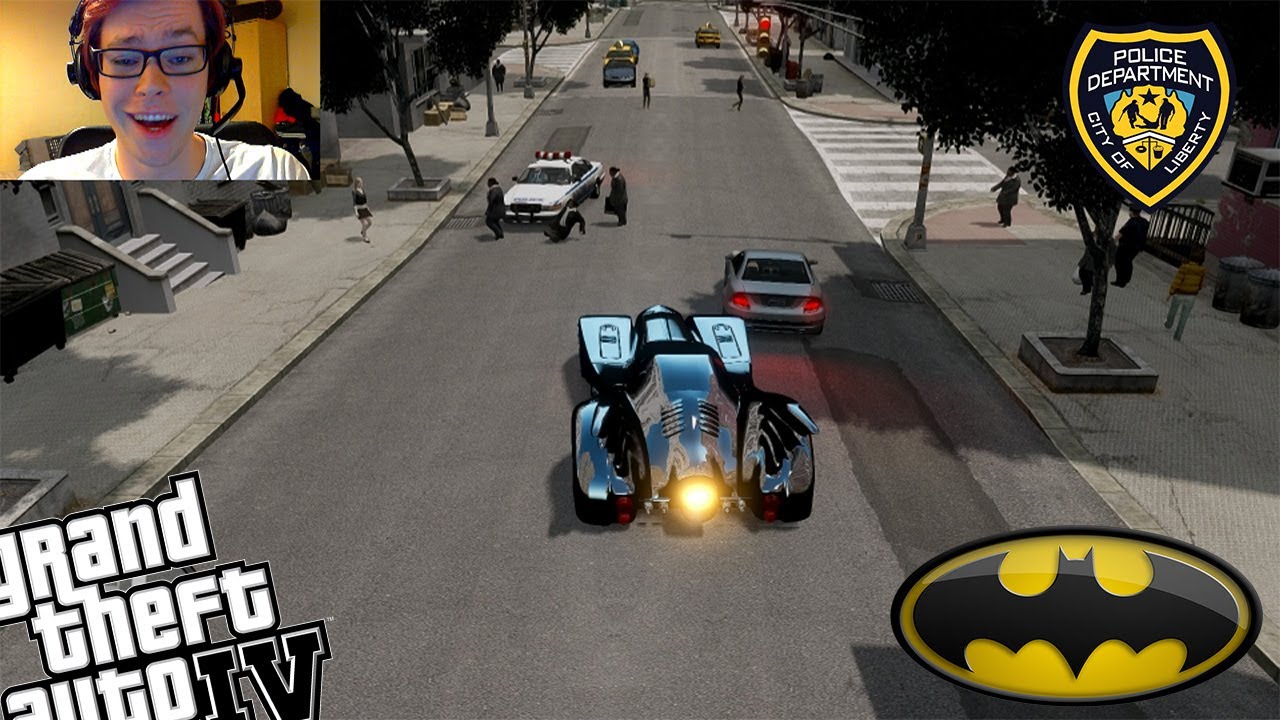 GTA IV + Webcam LCPDFR Batman Mod Police Patrol - Day 7 - Thank You For ...